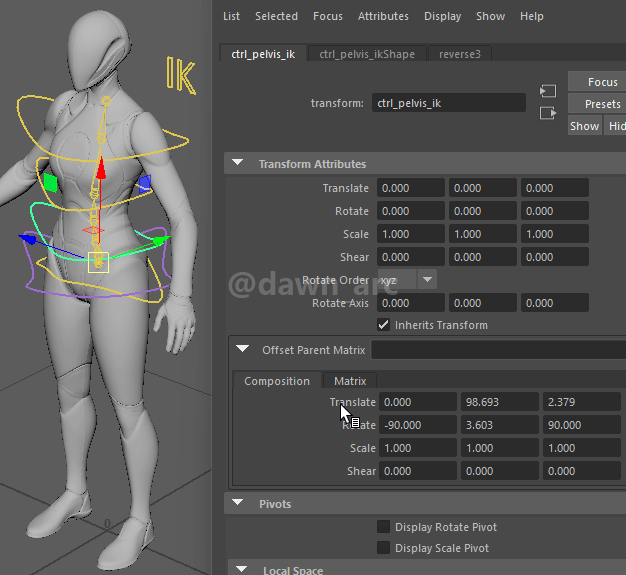 [Maya]Rigging 10 - Spine IK